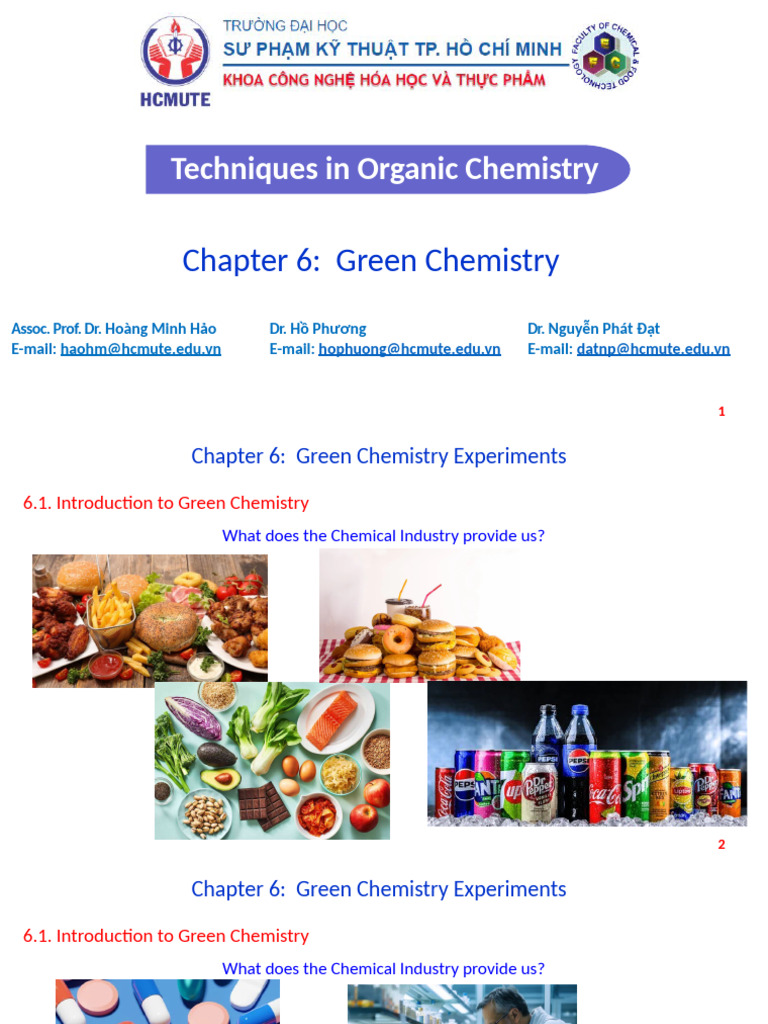 Chapter 6 | PDF | Green Chemistry | Chemistry