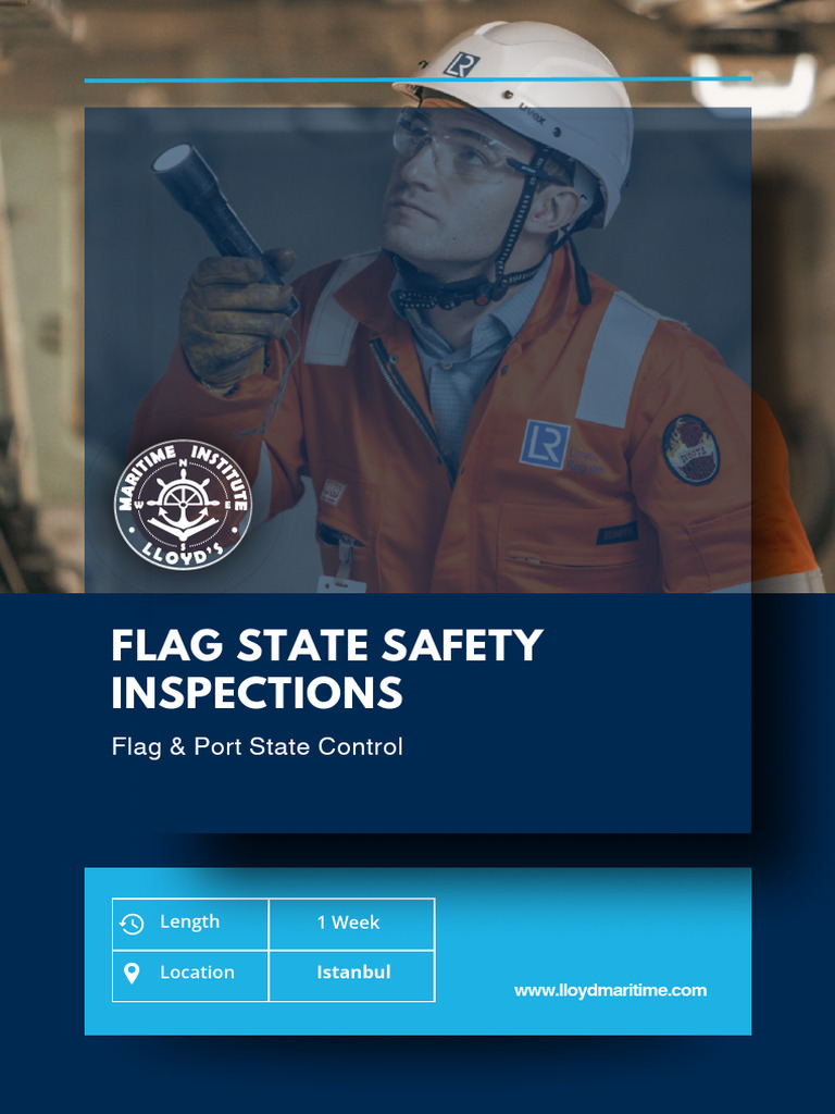 Flag State Safety Inspections Brochure | PDF | Safety