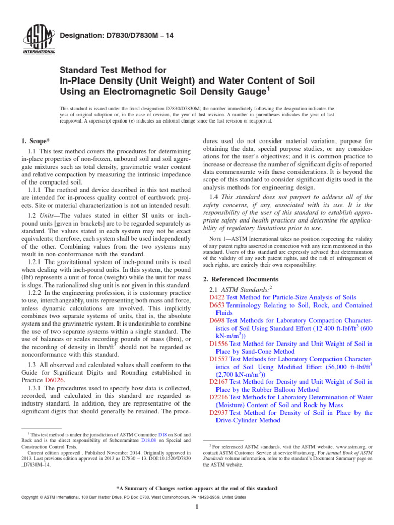 D7830D7830M.30158 (SDG-200) | PDF | Calibration | Density