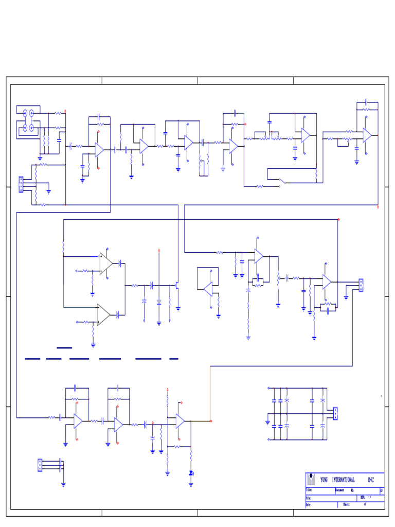 SUB650 Front Circuit SCH (022310') | PDF