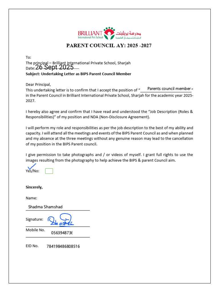 Agreement &undertaking... | PDF