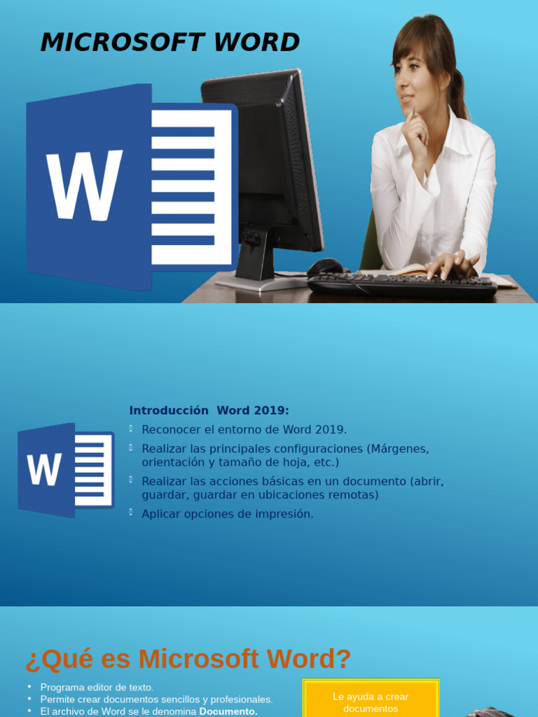Guía Básica de Microsoft Word 2019 | PDF | Microsoft Word | Archivo de ...
