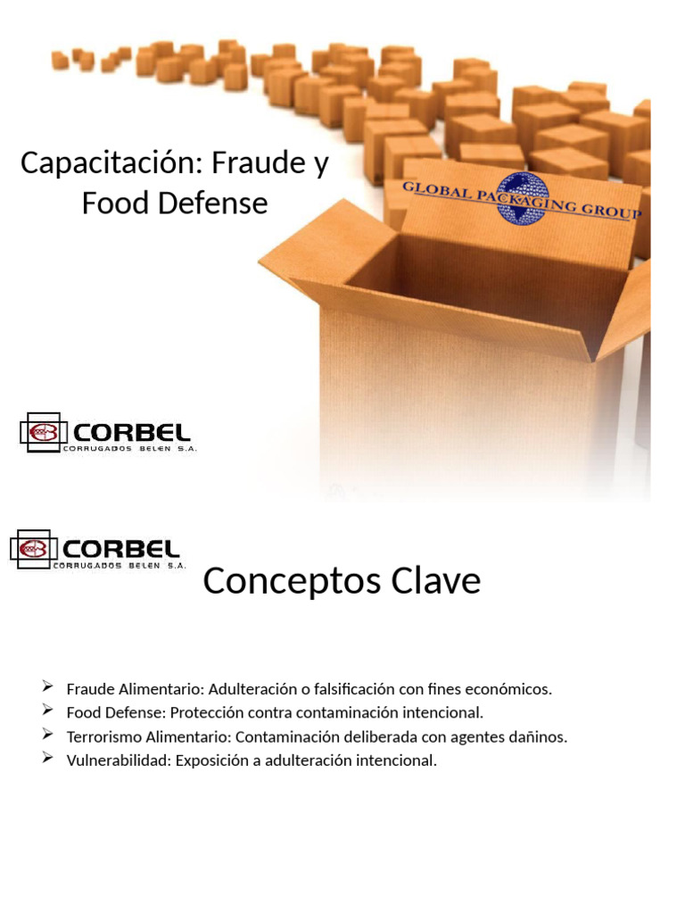 Fraude y Food Defense | PDF