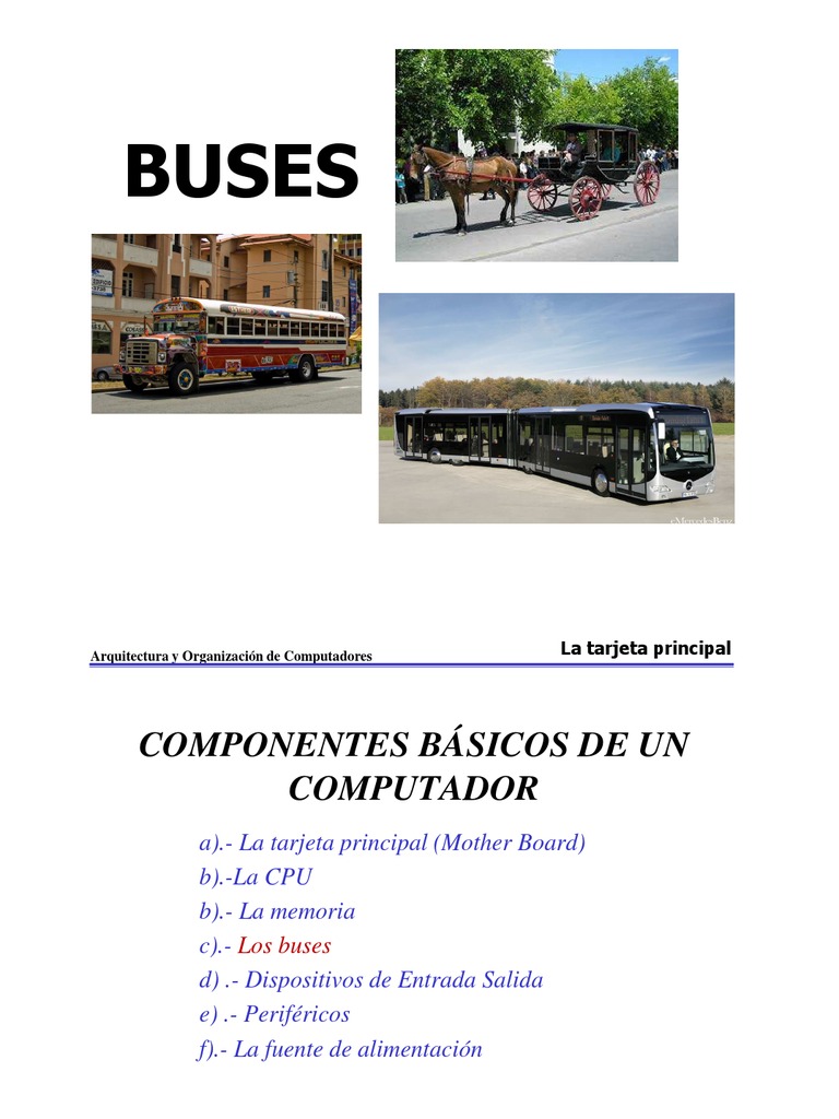 Buses | Informática | Tecnología | Prueba gratuita de 30 días | Scribd