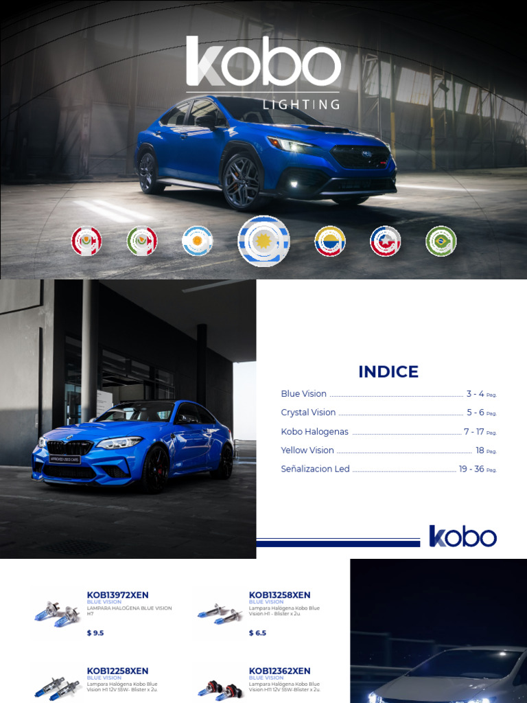 Catalogo Kobo | PDF | Ingenieria Eléctrica | Sector secundario de la economía