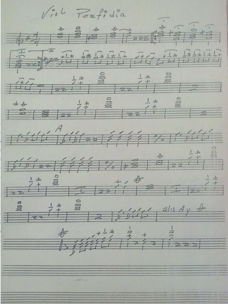Perfidia | PDF