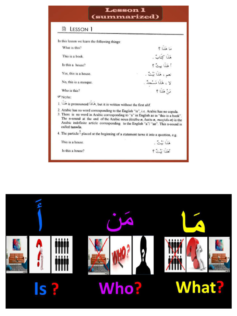 Notes - Lesson 1 | PDF