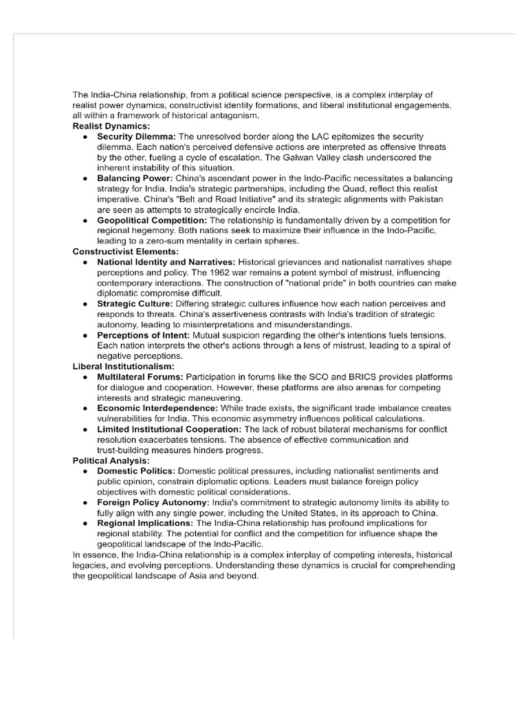 Political Science CC3 Study Material | PDF