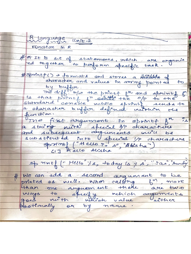 Unit-2 R Programming | PDF