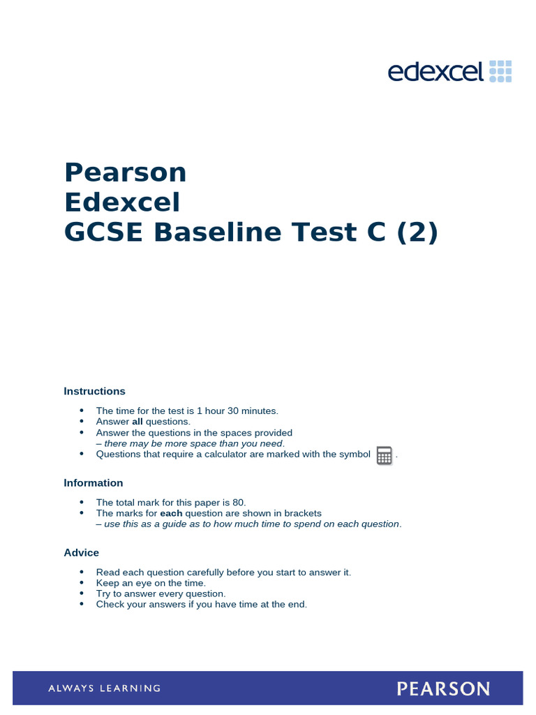Test C | PDF