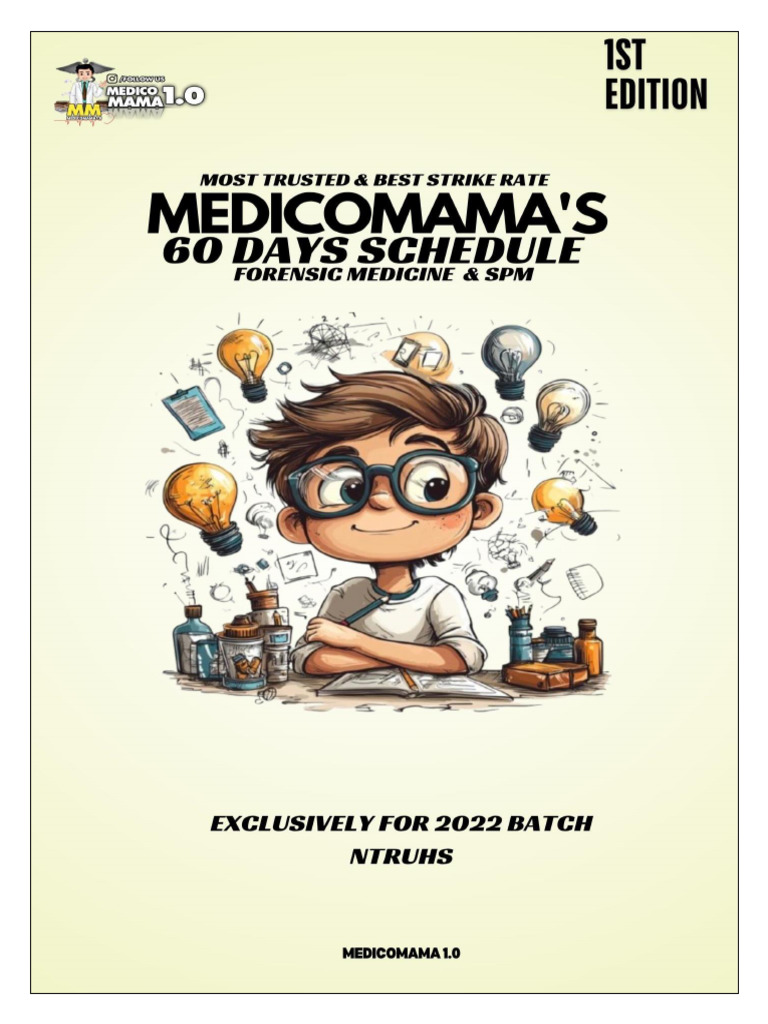 Ntruhs 2k22 60 Days Exam Schedule | PDF