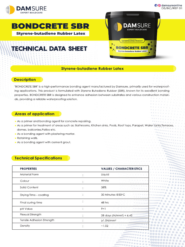 Bondcrete SBR | PDF