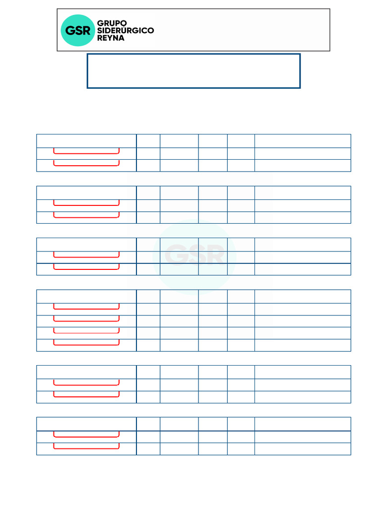 RMU BLOQUE 2 PEDIDO ACERO FIGURADO | PDF