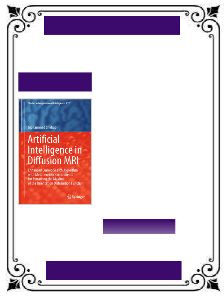 Artificial Intelligence in Diffusion MRI Enhanced Cuckoo Search ...