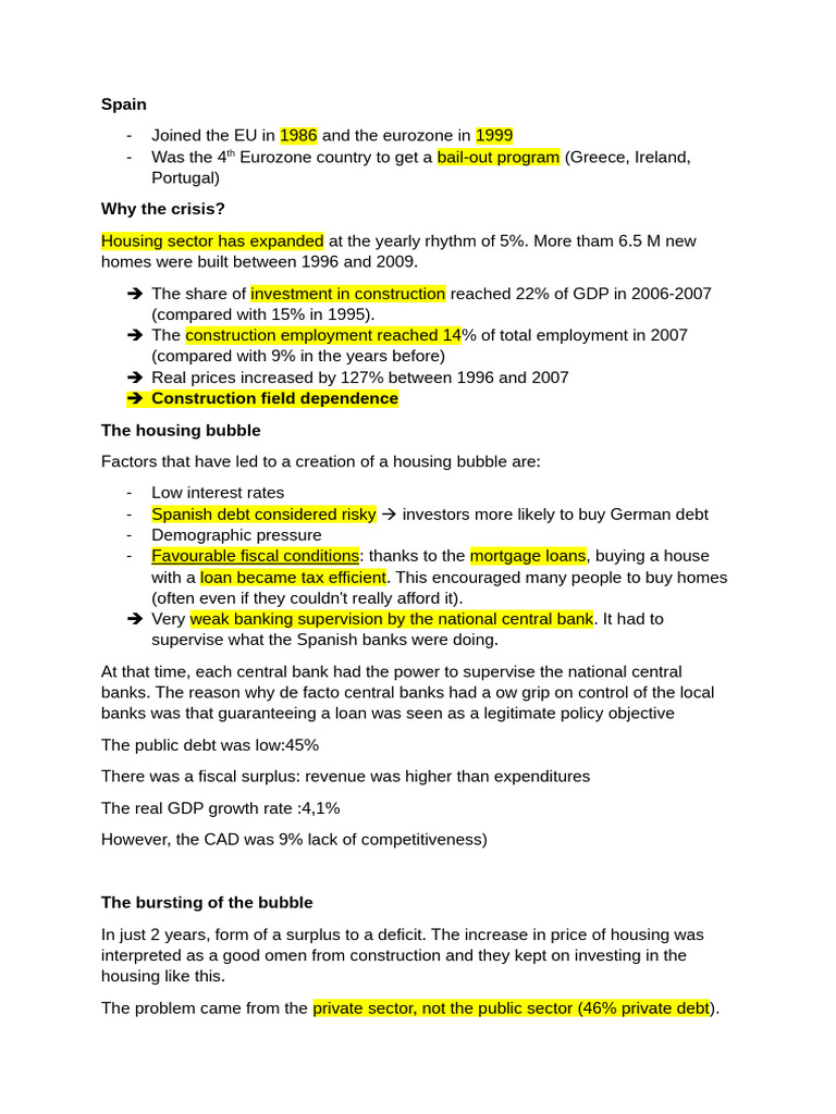 Spain | PDF | Government Budget Balance | Government Spending