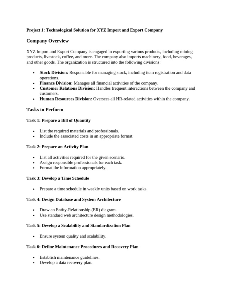 Project 1 | PDF | Databases | Scalability