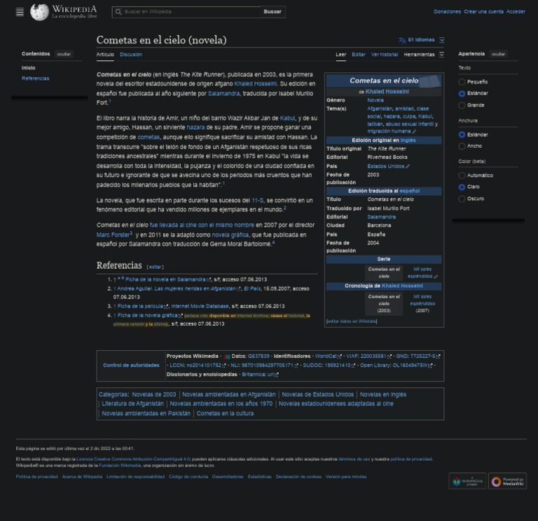 Cometas En El Cielo Novela Pdf