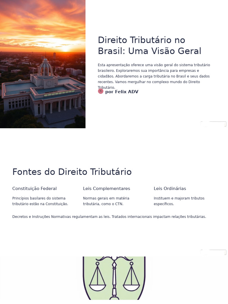 Direito Tributario No Brasil Uma Visao Geral | PDF | Taxa de crédito ...