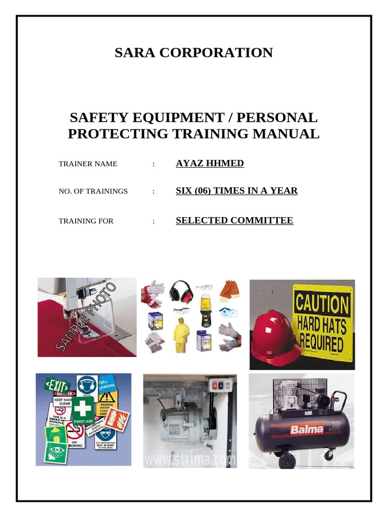 Safety Equipment & Ppe Training | PDF