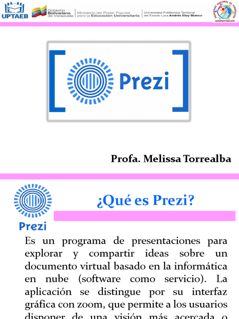 Guía Completa para Usar Prezi | PDF | Software de la aplicacion | Software