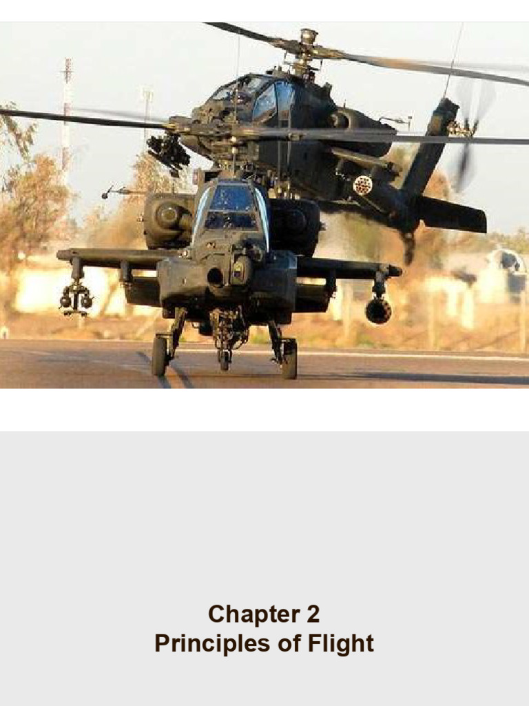 NEW-Chapter 2 Principles of Flight | PDF | Helicopter Rotor | Airfoil