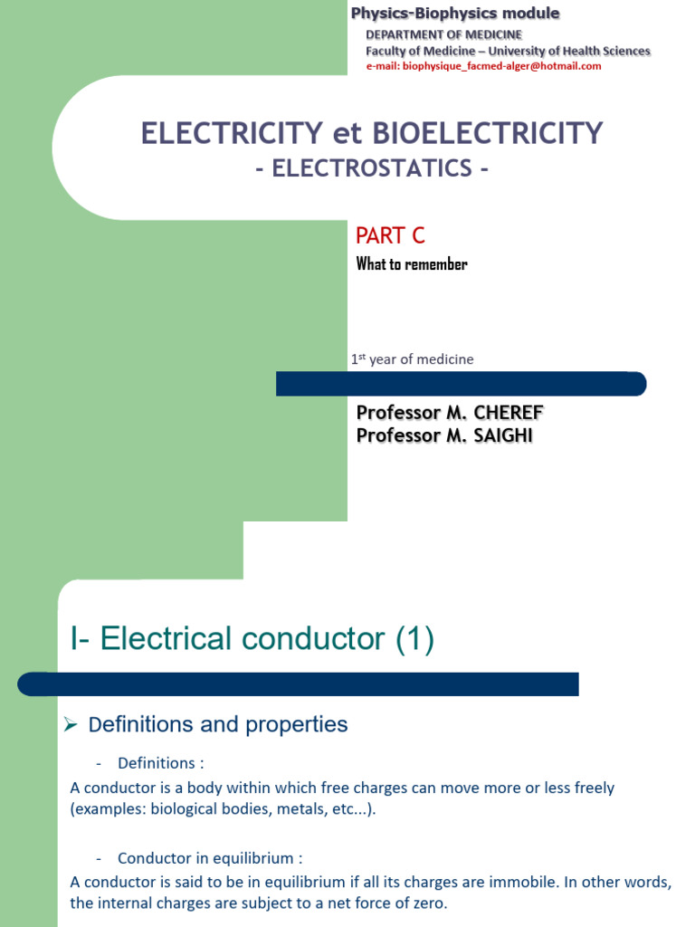 Electricity and Bioelectricity Part C ALGER | PDF | Electricity ...