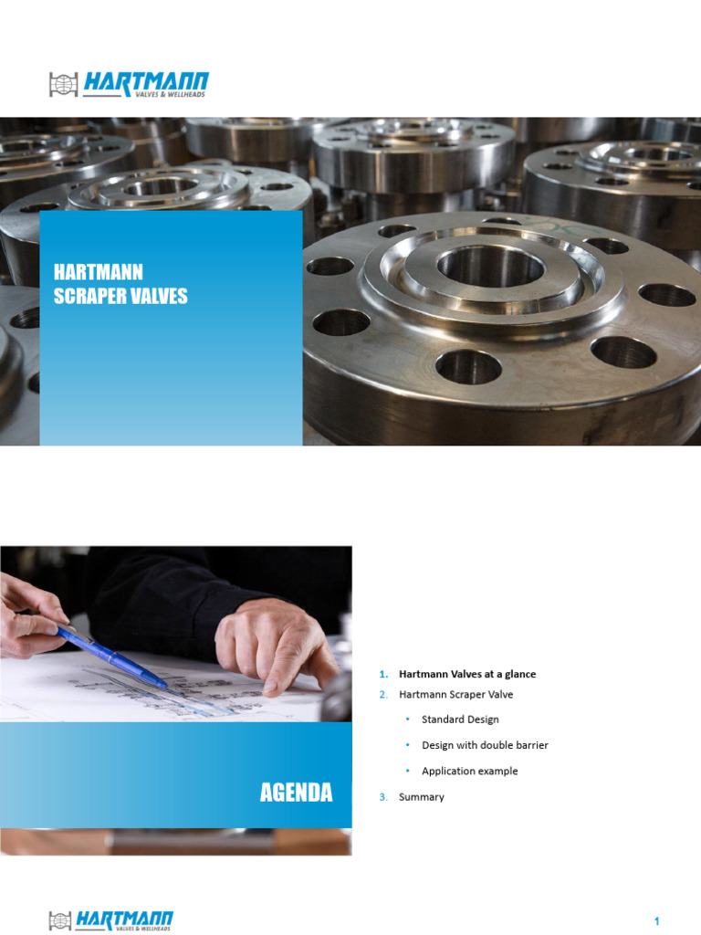 Hartmann Scraper Valves Overview | PDF | Valve | Mechanical Engineering