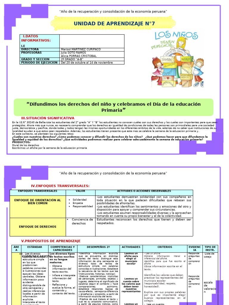 UNIDAD 7 2° A-B | PDF | Sustracción | Importar