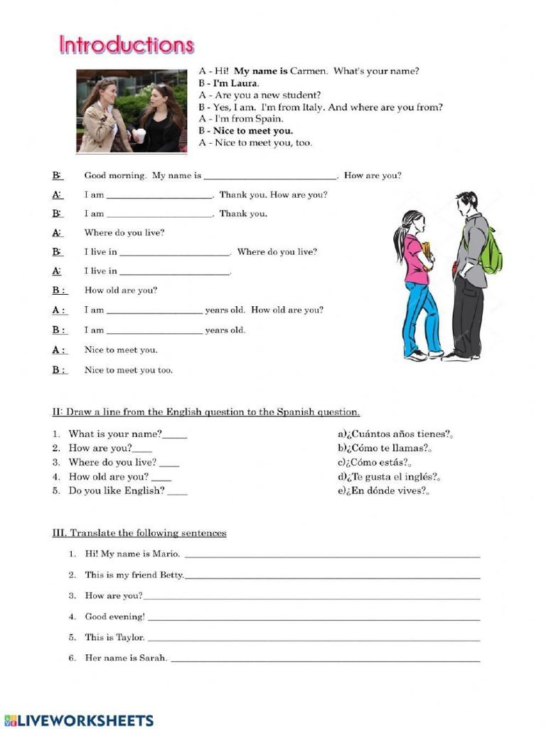 Greetings and Introductions 9 | PDF
