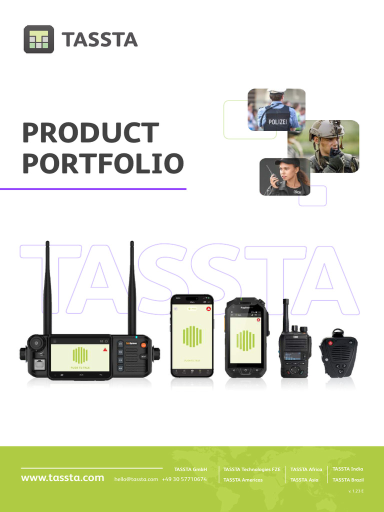 TASSTA: Innovative PTT Communication Solutions | PDF | Cloud Computing ...