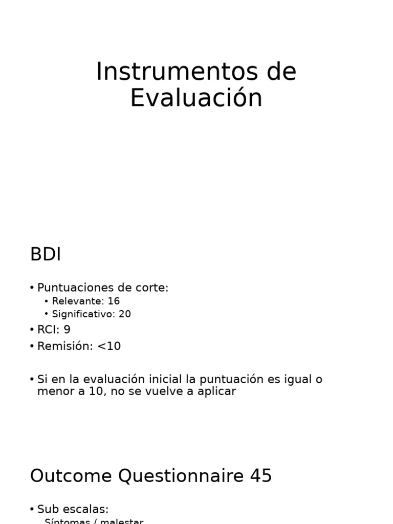 Instrument Os | PDF