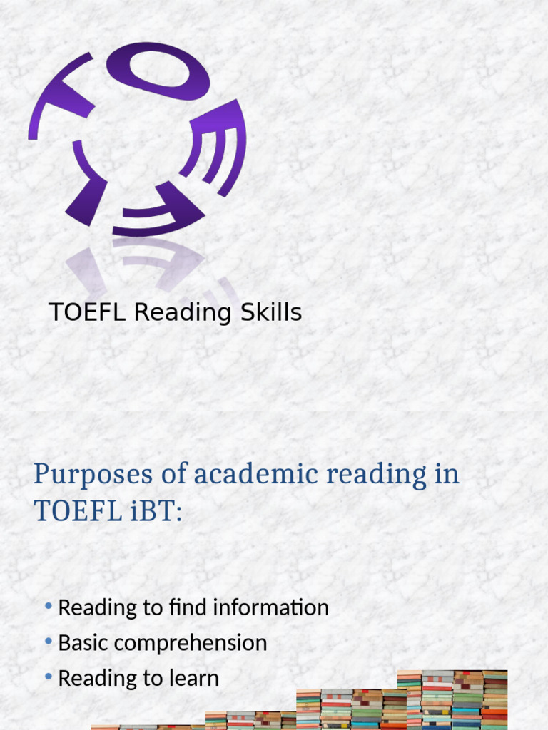 TOEFL Reading Skills and Strategies | PDF | Reading Comprehension ...