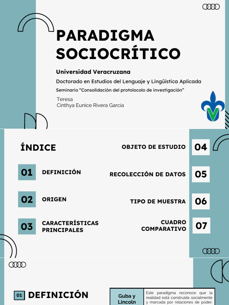 Paradigma Socio Crítico | PDF | Conocimiento | Paradigma