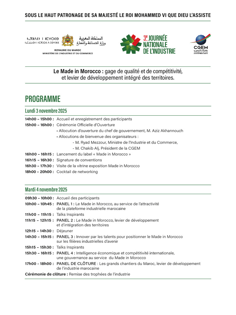 Programme JNI déf (1) | PDF