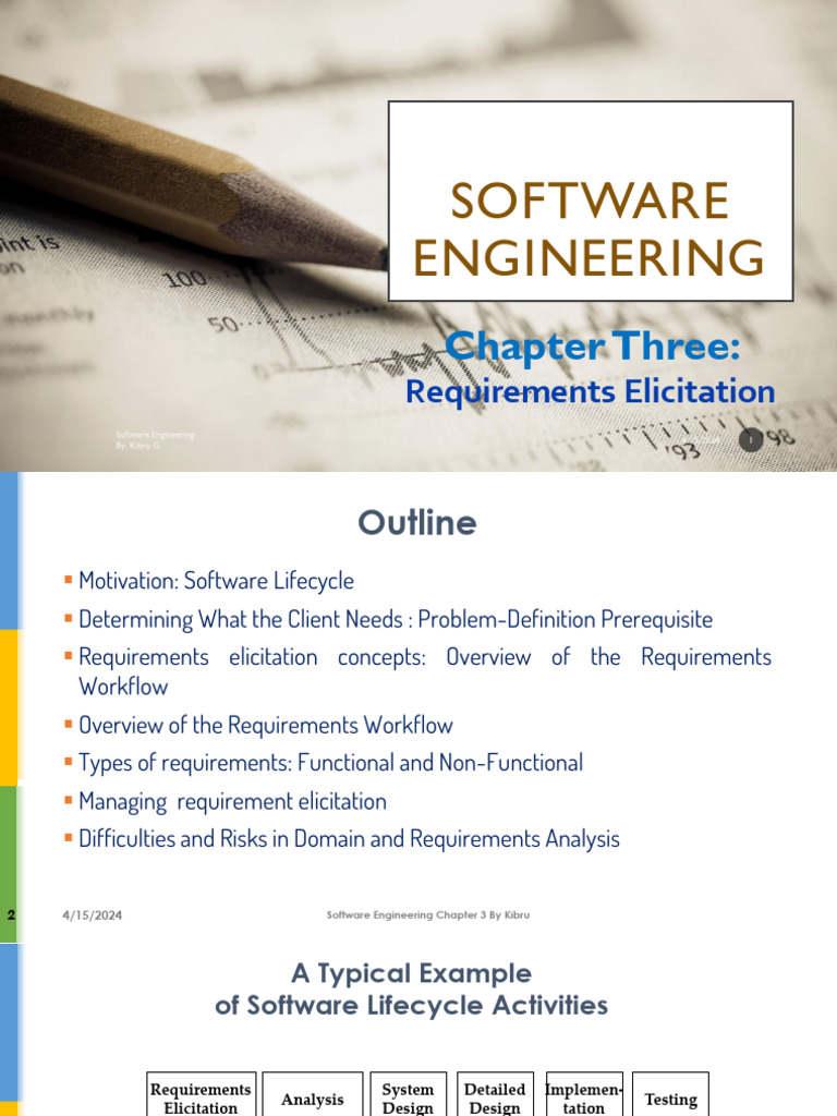 SW Eng Course Chapter 3 Requirements Elicitation All | PDF | Use Case ...