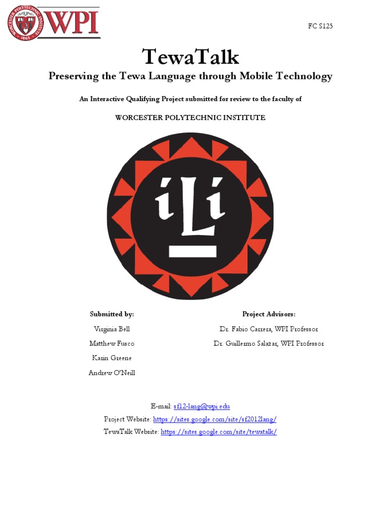 TewaTalk D12 ILI | PDF | Native Americans In The United States ...