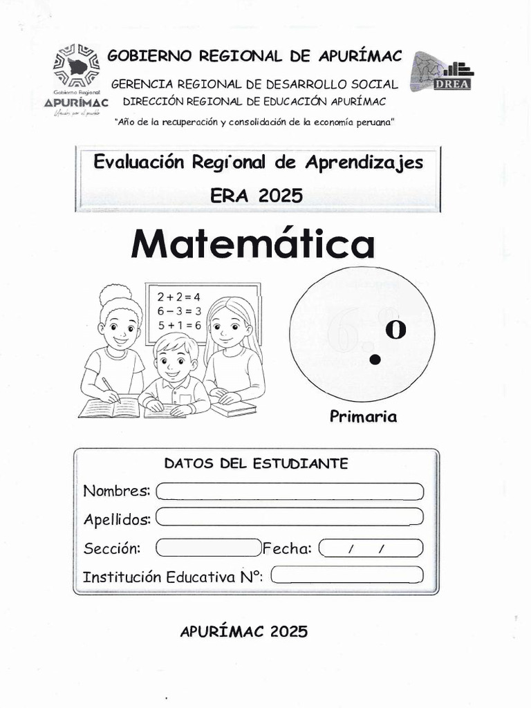 Matemática 5to Era | PDF