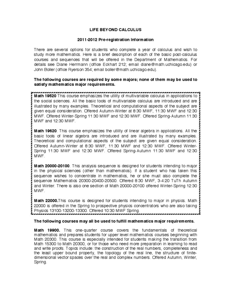 Life After Calculus | PDF | Real Number | Teaching Mathematics