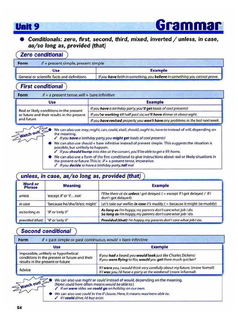 Conditionals | PDF
