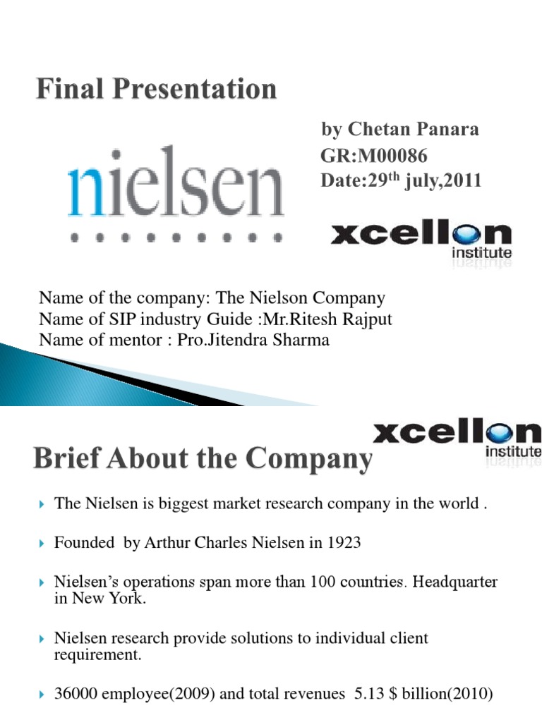 Overview of The Nielsen Company | PDF | Business | Marketing