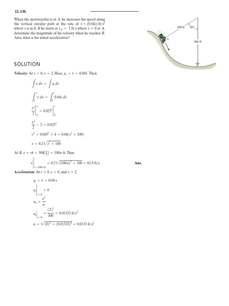 Velocity and Acceleration in Circular Motion | PDF | Physical Phenomena ...