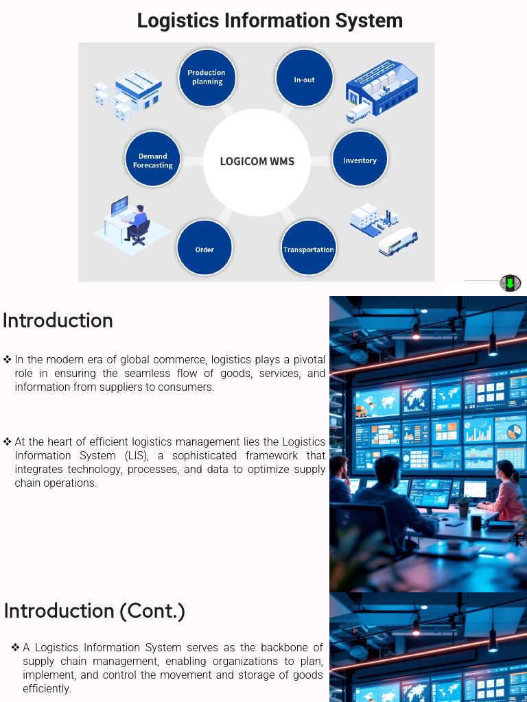 Logistics Information System A Comprehensive Overview | PDF | Logistics ...