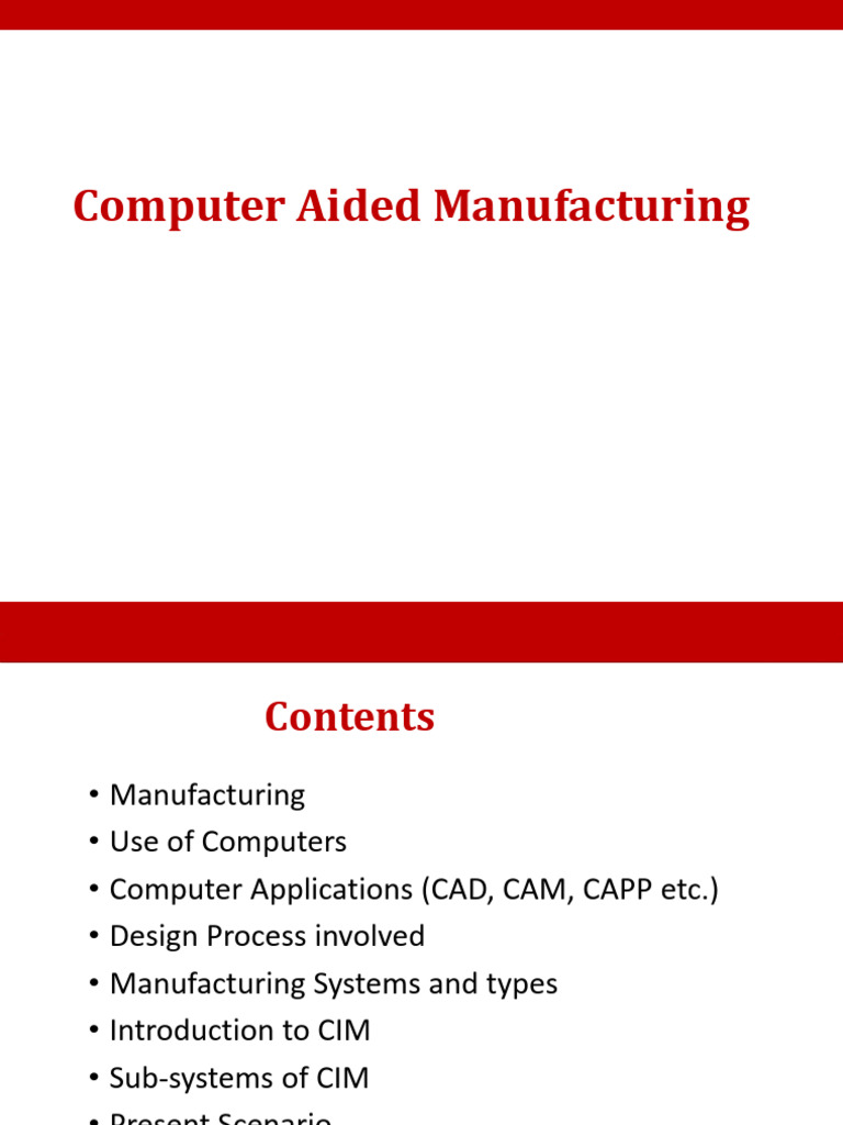 Chapter 1 Introduction of CAD - cam.CIM | PDF | Automation | Internet ...