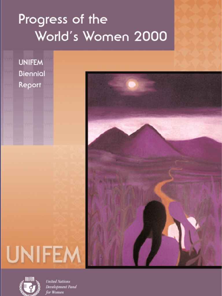 Progress of the World’s Women 2000 Report | PDF | Gender Studies ...