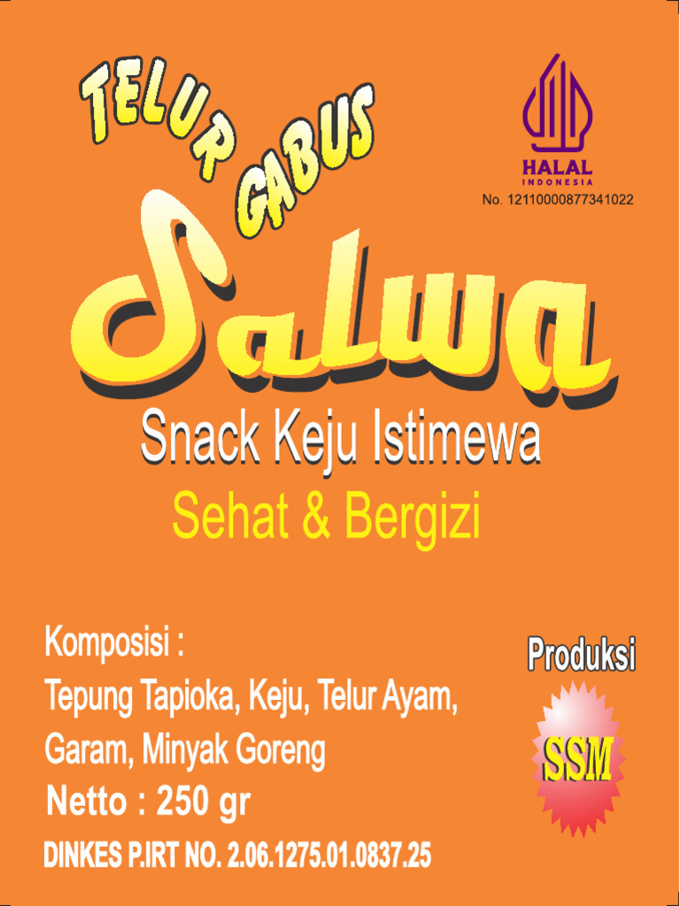 Telur Gabus 250gr | PDF