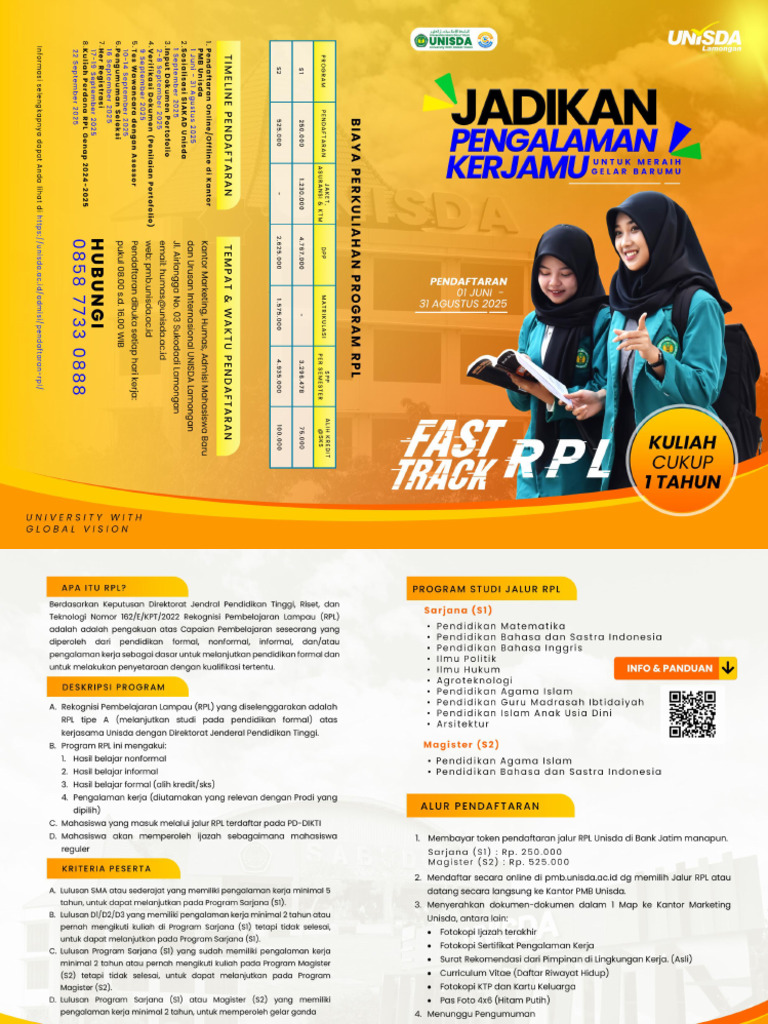 Brosur RPL Ganjil 2025 | PDF