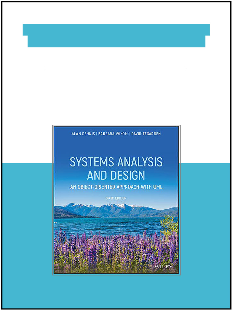 Systems Analysis and Design An Object Oriented Approach with UML Dennis online reading | PDF ...