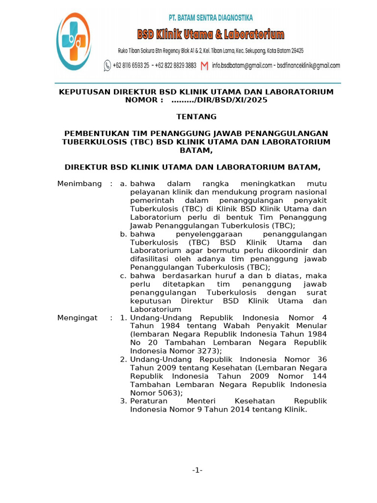 SK Tim TB | PDF