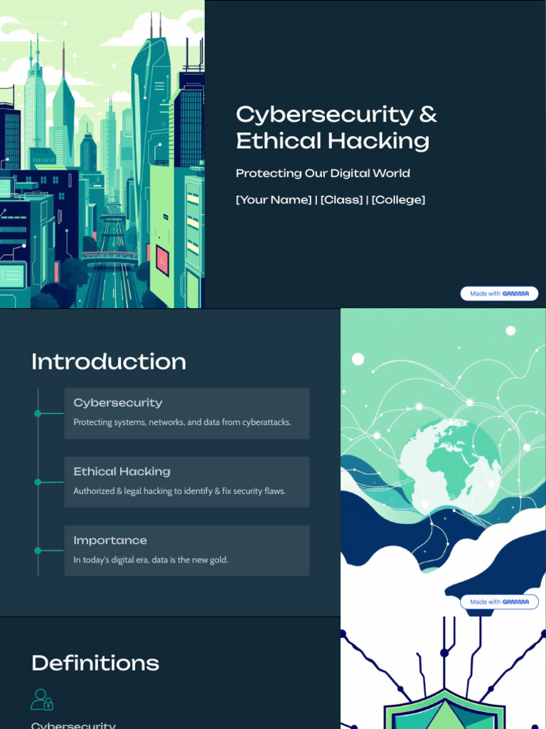 Cybersecurity and Ethical Hacking Guide | PDF | Security | Computer ...