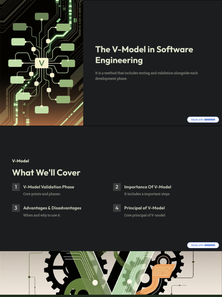 The V Model in Software Engineering | PDF | Computer Engineering | Software Engineering